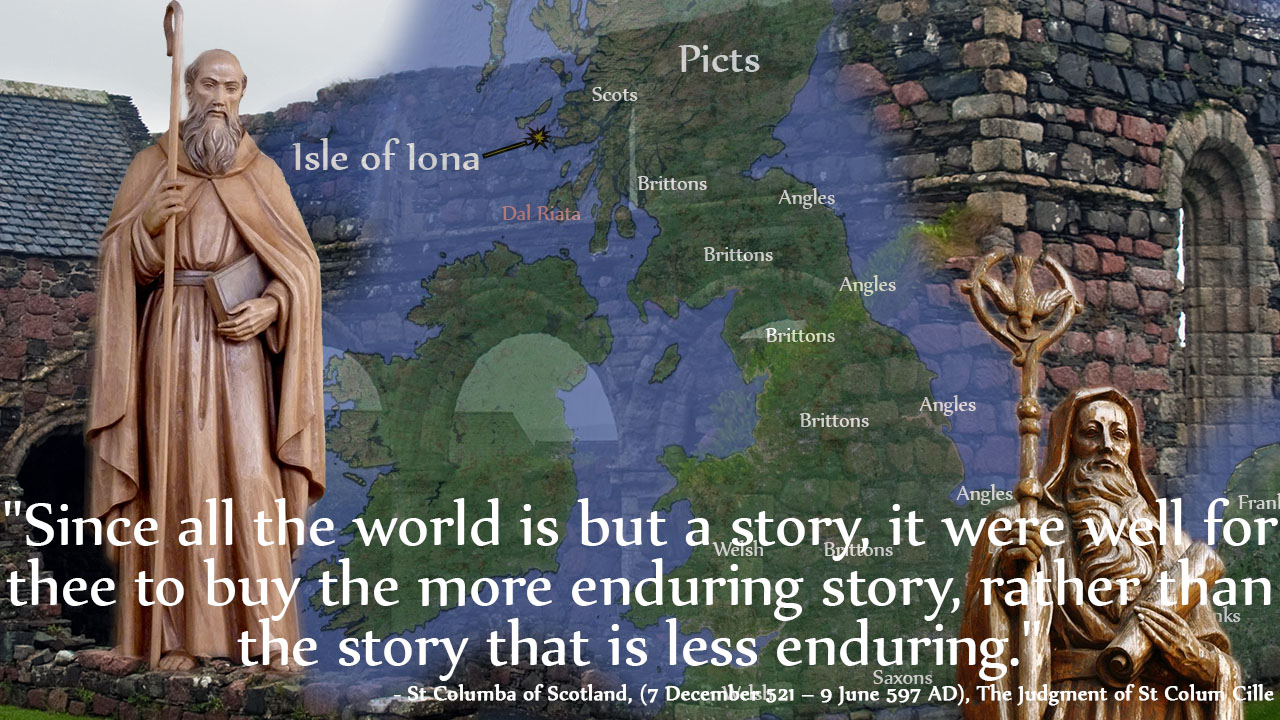 Buy the More Enduring Story – St. Columba | Thoughts of God