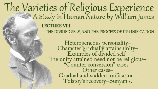 THE DIVIDED SELF, AND THE PROCESS OF ITS UNIFICATION