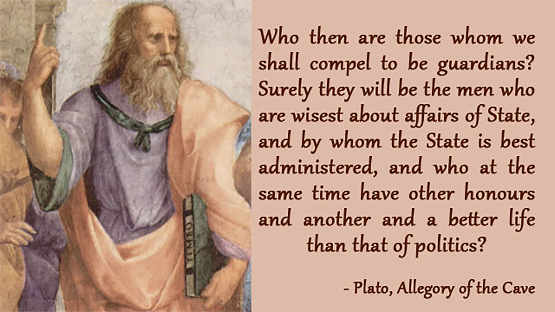 Virtuous Rulers Administer Blessing Not Private Advantage | Thoughts of God