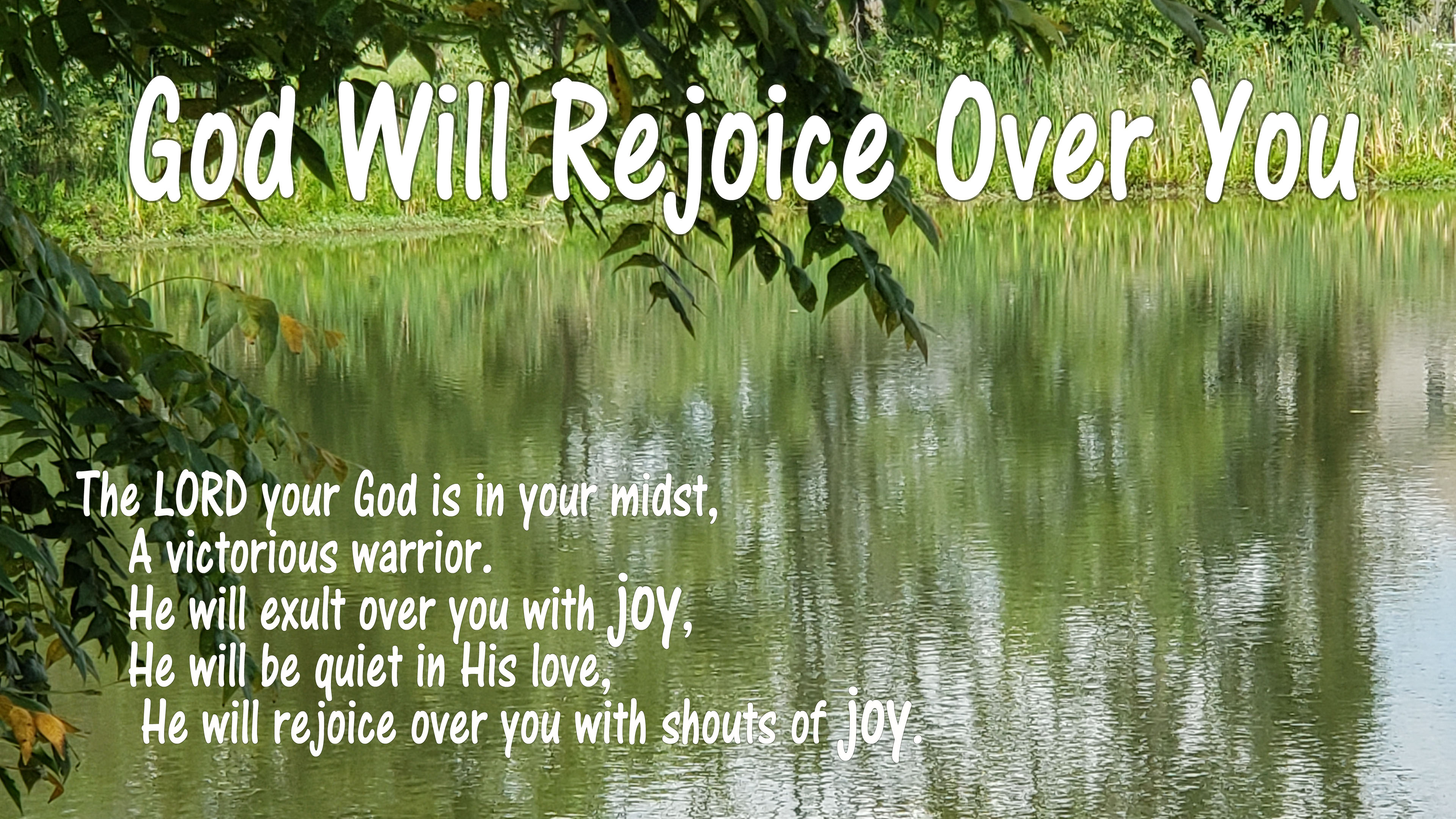 God Will Rejoice Over You | Thoughts of God